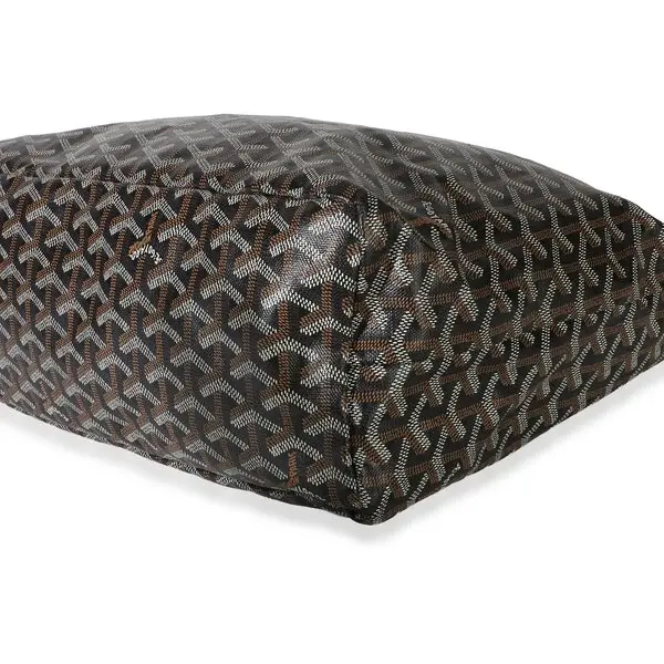 Goyard Saint Louis Pm Tote Bag In Goyardine Canvas With Silver-tone Hardware