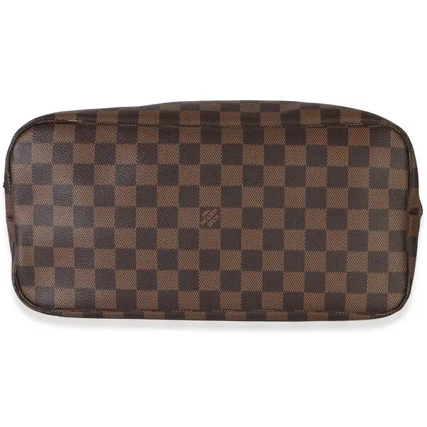 LOUIS VUITTON Damier Ebene Canvas Neverfull Mm Tote Bag - Brown