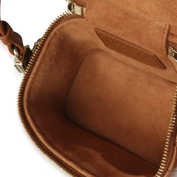 Dior Lambskin Micro Lady Vanity Case - Brown