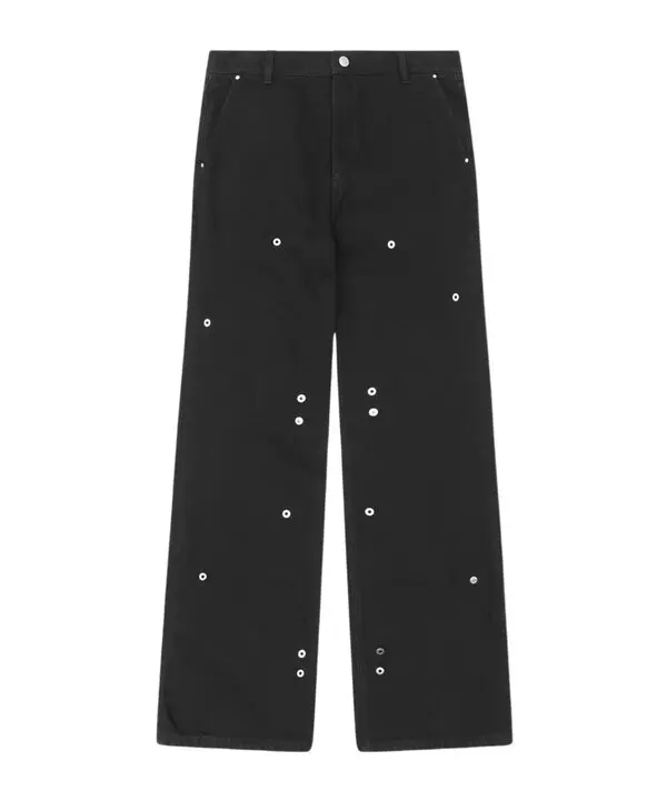 HELIOT EMIL Metal Eyelet Jeans
