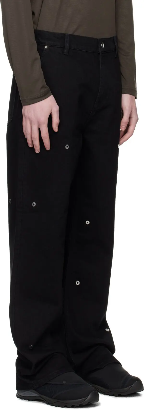 HELIOT EMIL Metal Eyelet Jeans