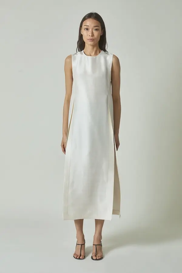 HEIRLOME Zoey Top In Italian Silk Shantung