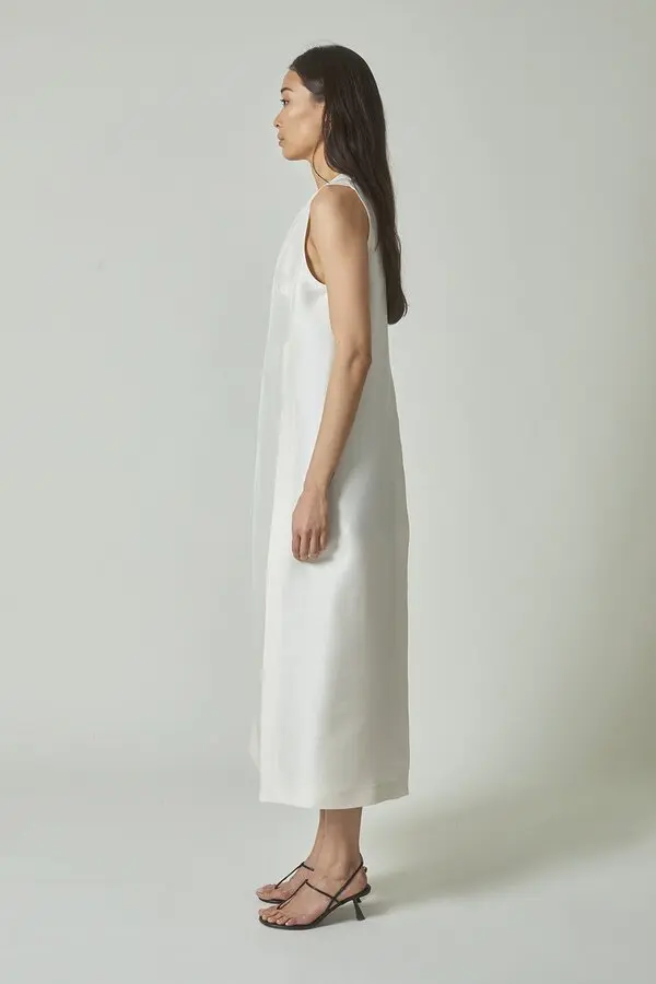 HEIRLOME Zoey Top In Italian Silk Shantung