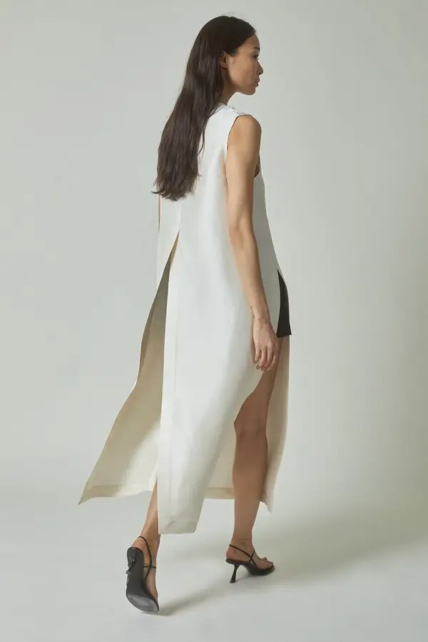 HEIRLOME Zoey Top In Italian Silk Shantung