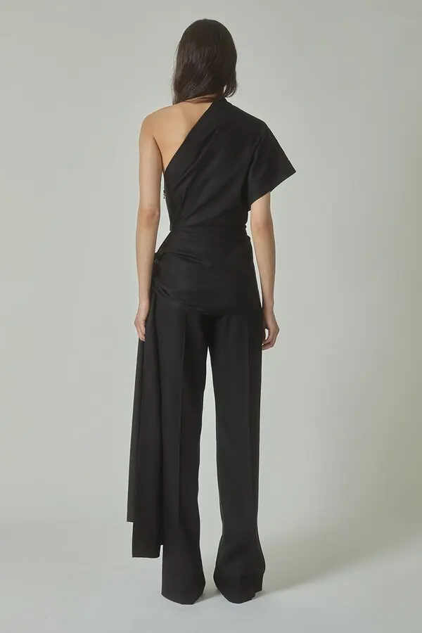 HEIRLOME Petula Trousers In Silk Twill