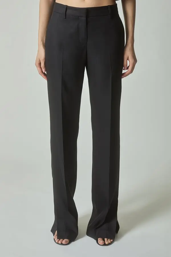 HEIRLOME Petula Trousers In Silk Twill