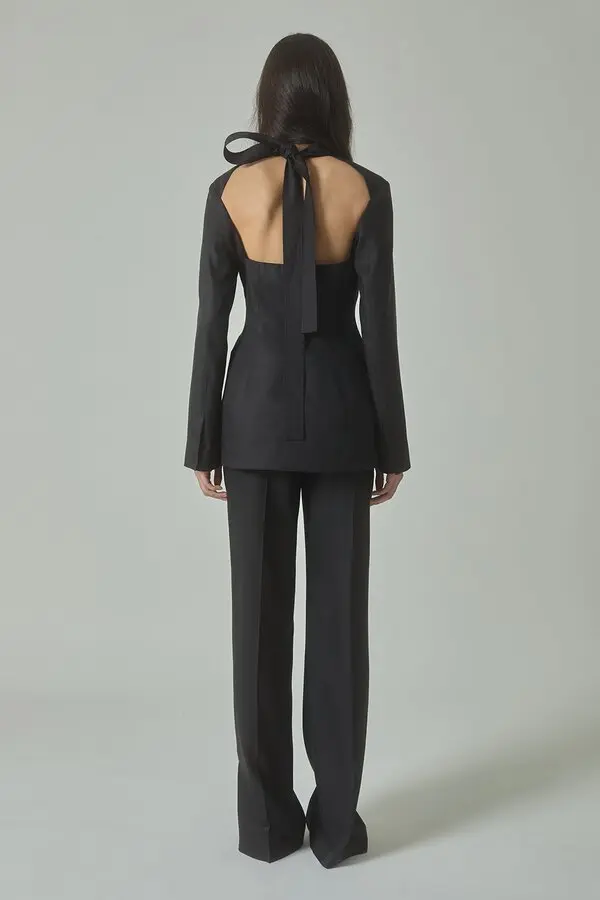HEIRLOME Petula Trousers In Silk Twill