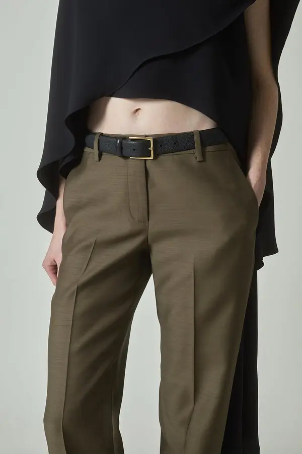 HEIRLOME Petula Trousers In Silk Wool