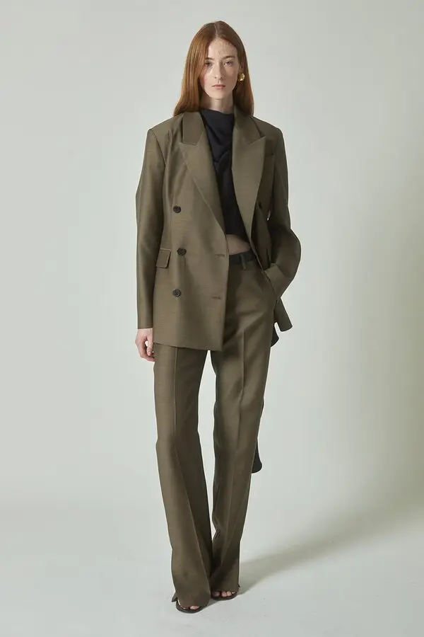 HEIRLOME Petula Trousers In Silk Wool
