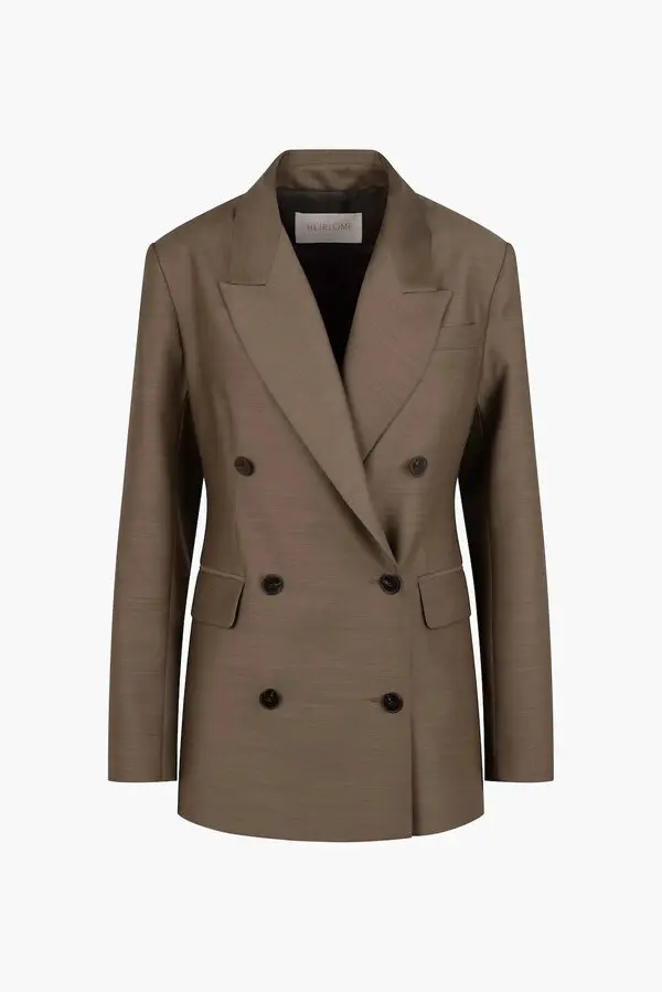 HEIRLOME Estelle Blazer In Silk Wool