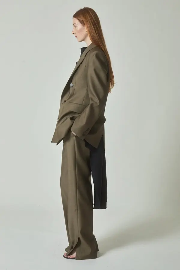 HEIRLOME Estelle Blazer In Silk Wool