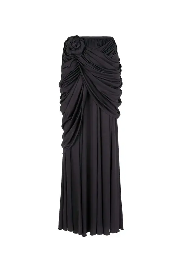 HEIRLOME Effie Maxi Skirt - Black