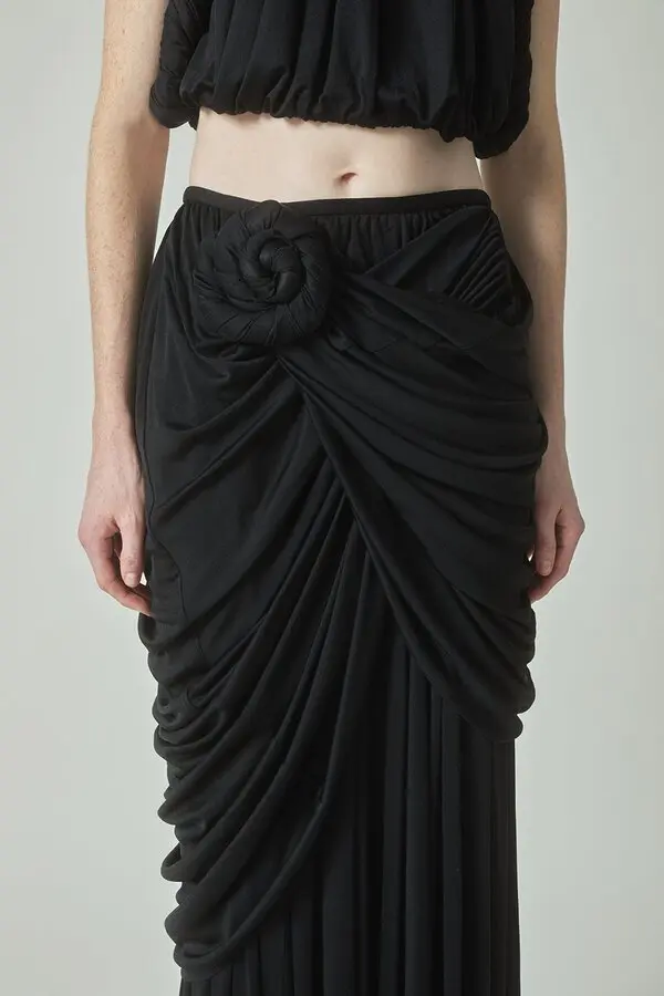 HEIRLOME Effie Maxi Skirt - Black