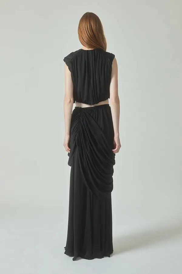 HEIRLOME Effie Maxi Skirt - Black