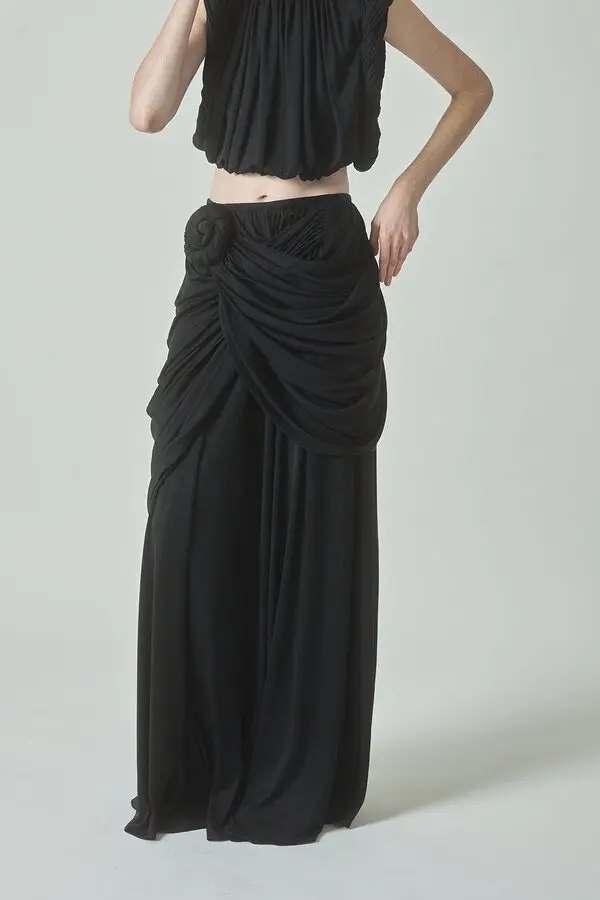 HEIRLOME Effie Maxi Skirt - Black