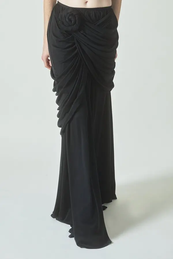 HEIRLOME Effie Maxi Skirt - Black