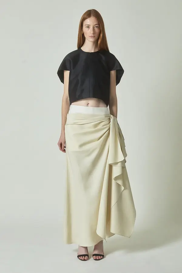 HEIRLOME Lulu Cropped Top - Black
