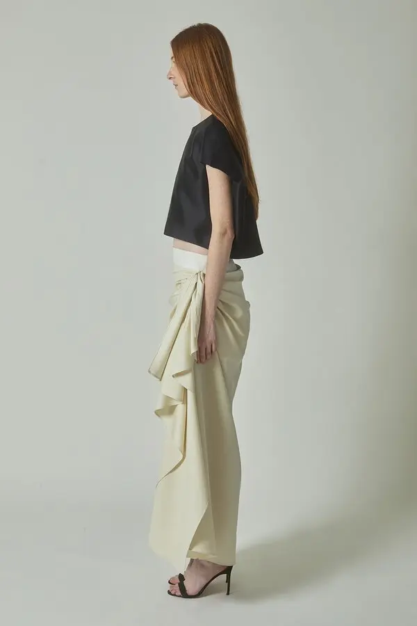 HEIRLOME Lulu Cropped Top - Black