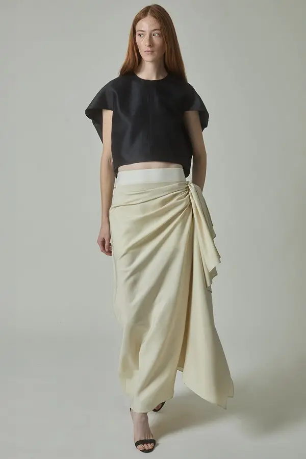 HEIRLOME Lulu Cropped Top - Black