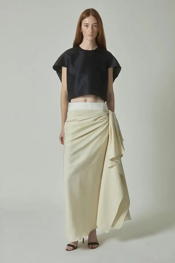 HEIRLOME Lulu Cropped Top - Black