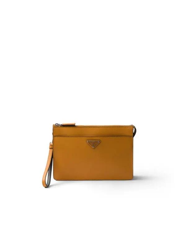 Prada Saffiano Leather Pouch