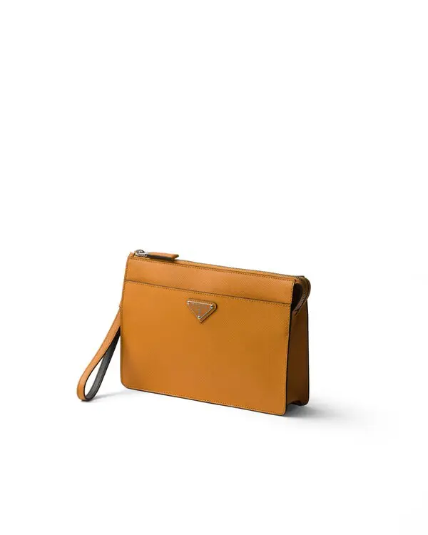 Prada Saffiano Leather Pouch