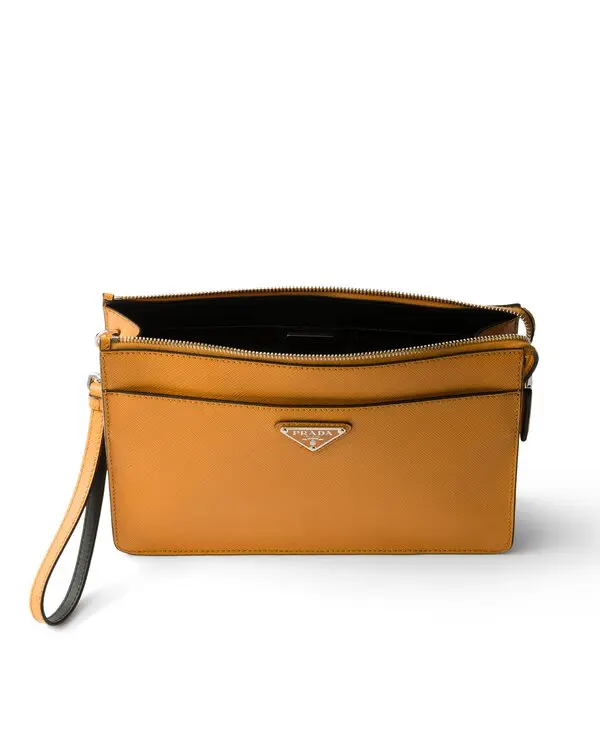 Prada Saffiano Leather Pouch