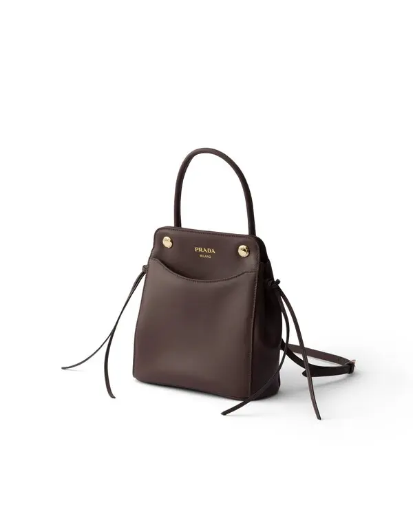 Prada Carry Mini Leather Handbag
