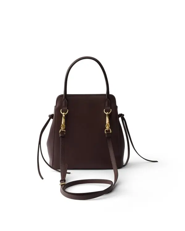 Prada Carry Mini Leather Handbag