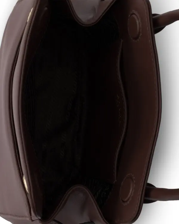 Prada Carry Mini Leather Handbag