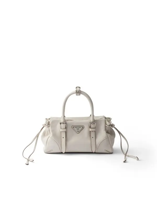 Prada Bonnie Small Leather Bag - White