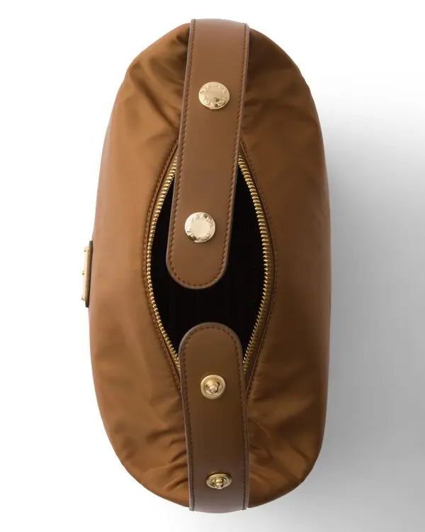 Prada Chérie Re-nylon Mini-bag - Brown