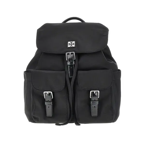 Tory Burch Recycled Nylon Backpack - Black
