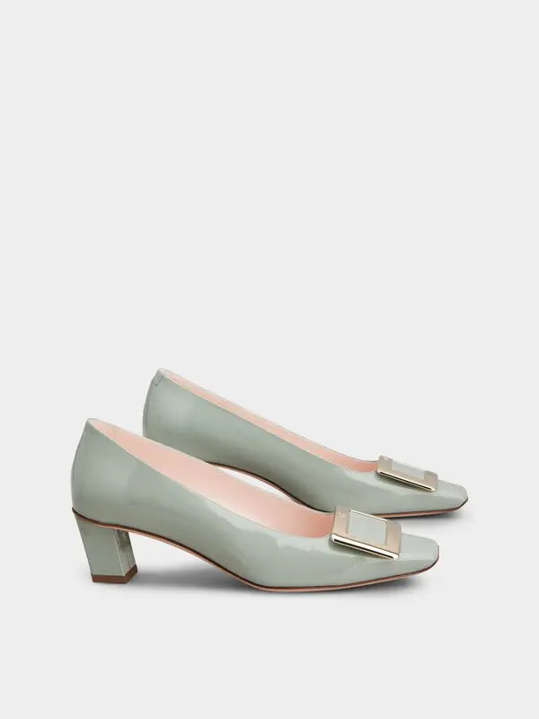 ROGER VIVIER Belle Vivier Pumps In Patent Leather