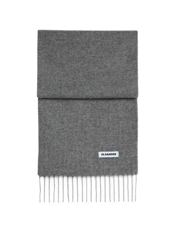 JIL SANDER Sciarpa Frangia "koala