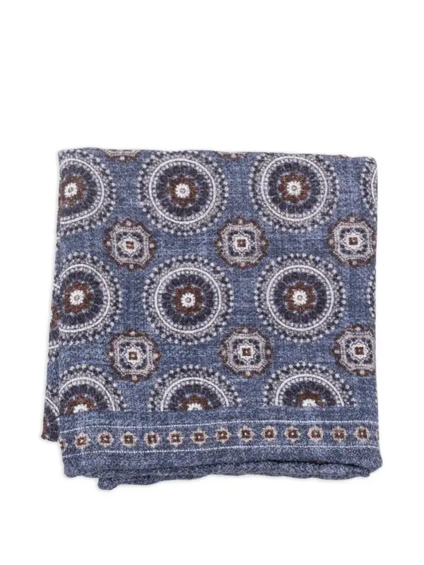 Brunello Cucinelli Sciarpa In Seta "pocket Square