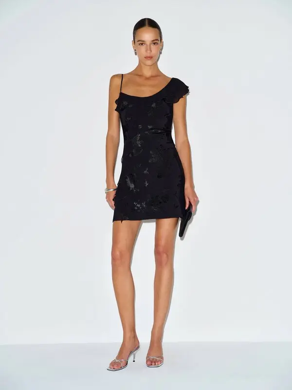 REFORMATION Arienne Dress - Black