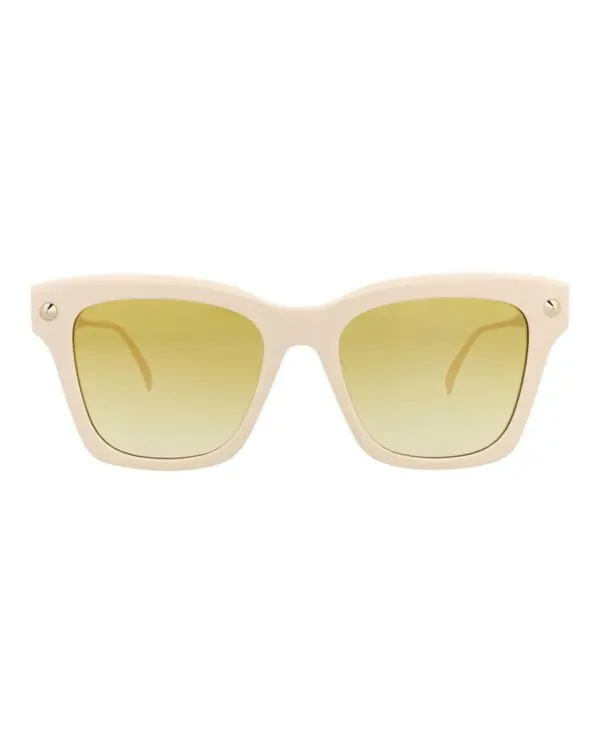 Alexander McQueen Square Frame Recycled Acetate Sunglasses - Multicolor