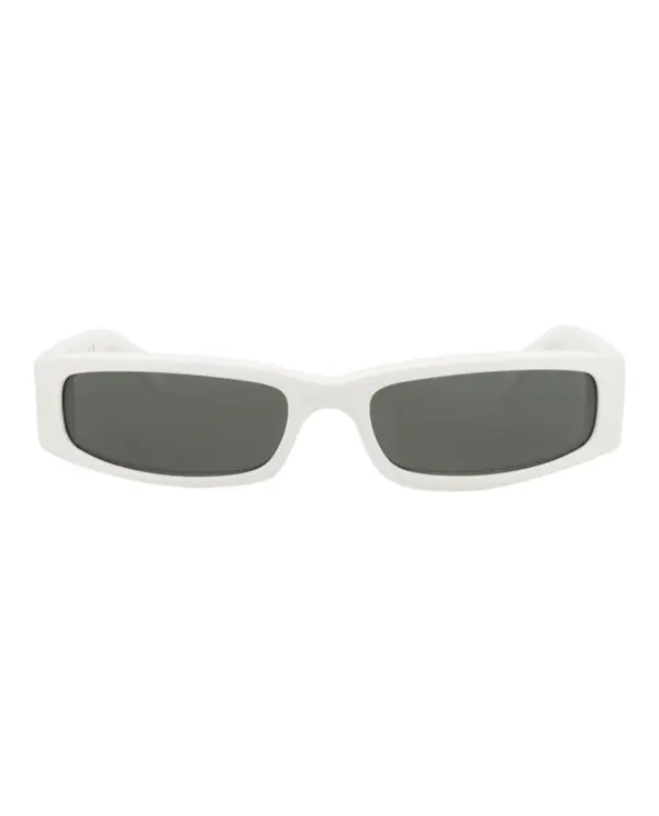 Gucci Squareframe Recycled Acetate Sunglasses White White Grey - Multicolor