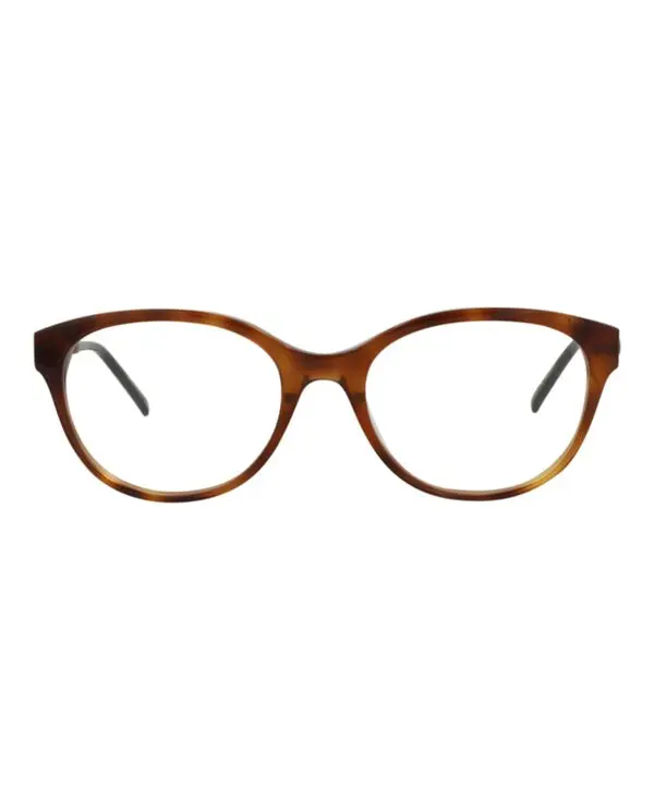 Gucci Cat Eyeframe Acetate Optical Frames Havana Gold Transparent - Multicolor
