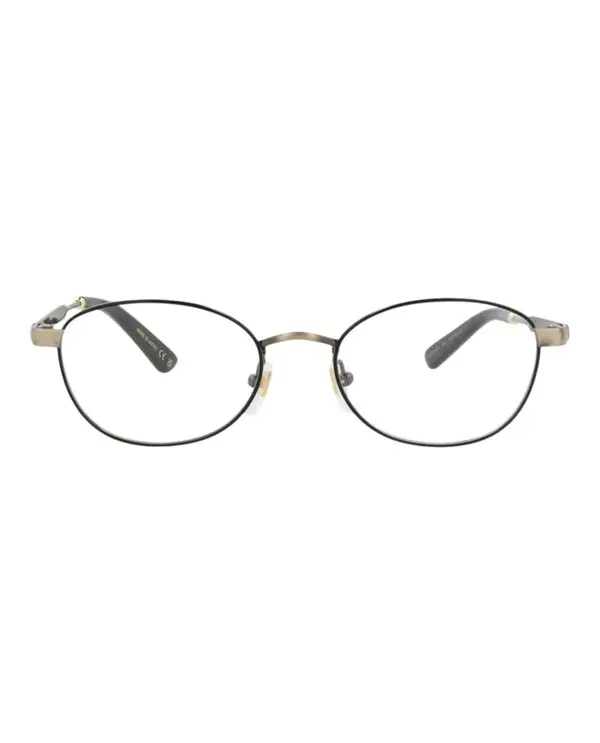 Gucci Roundframe Titanium Optical Frames Gold Gold Transparent - Multicolor