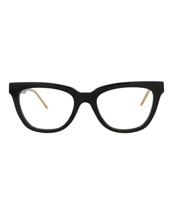 Gucci Cat Eyeframe Acetate Optical Frames Black Black Transparent - Multicolor
