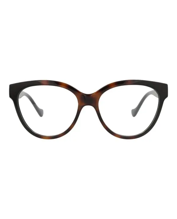 Gucci Squareframe Injection Optical Frames Havana Black Transparent - Multicolor