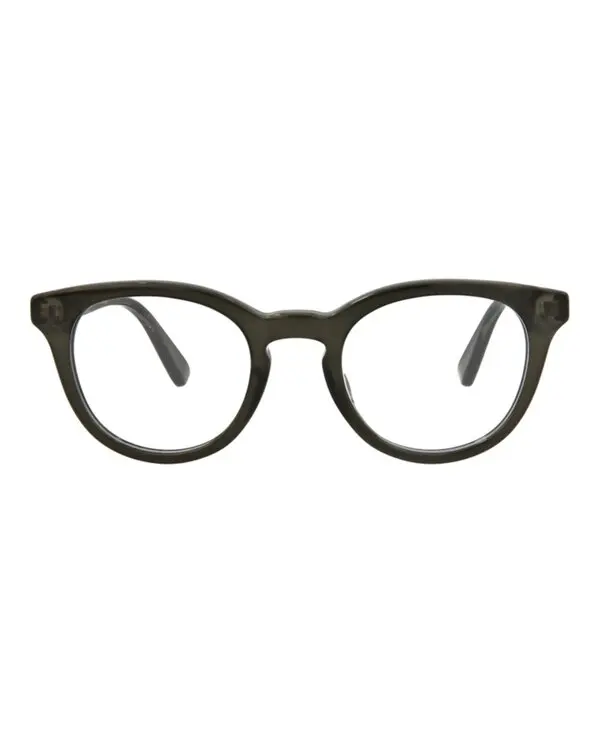 Gucci Roundframe Acetate Optical Frames Grey Grey Transparent - Multicolor