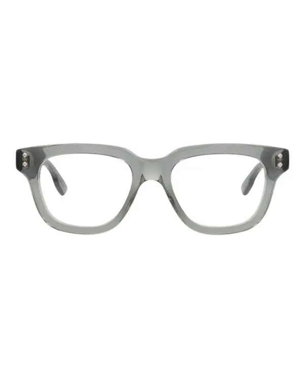 Gucci Squareframe Acetate Optical Frames Grey Grey Transparent