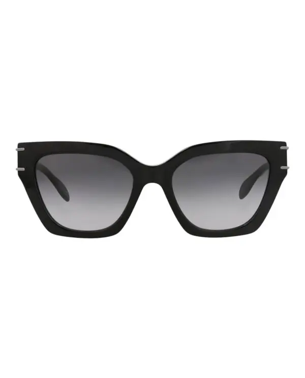 Alexander McQueen Cat Eye Sunglasses In Recycled Acetate - Multicolor