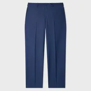 Paul Smith Navy Wool-viscose Trousers