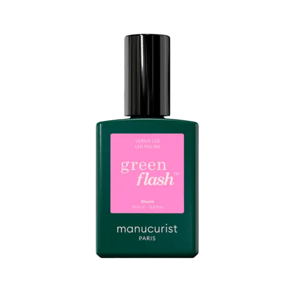 MANUCURIST Green Flash Led Gel Nail Polish, Non-toxic Nail Polish - Bloom