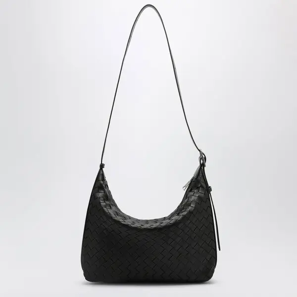 Bottega Veneta Small Traveler Hobo Bag In Deer Leather - Brown