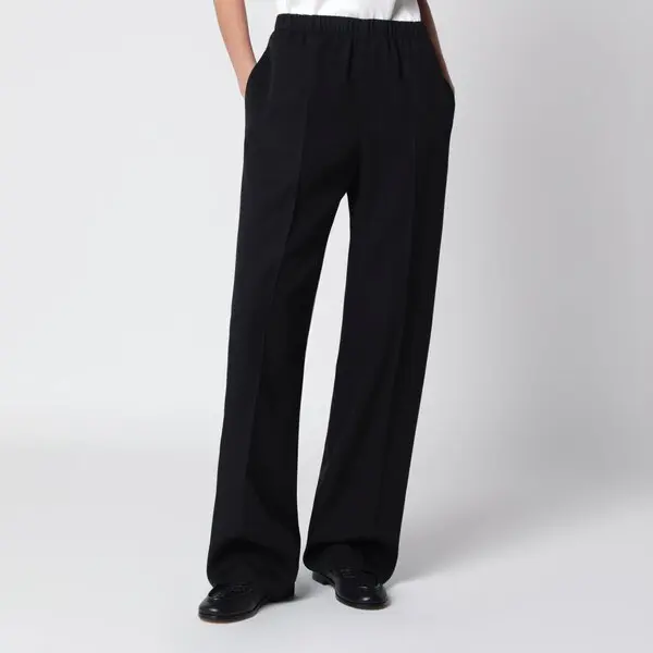 Bottega Veneta Wide-leg Wool Trousers